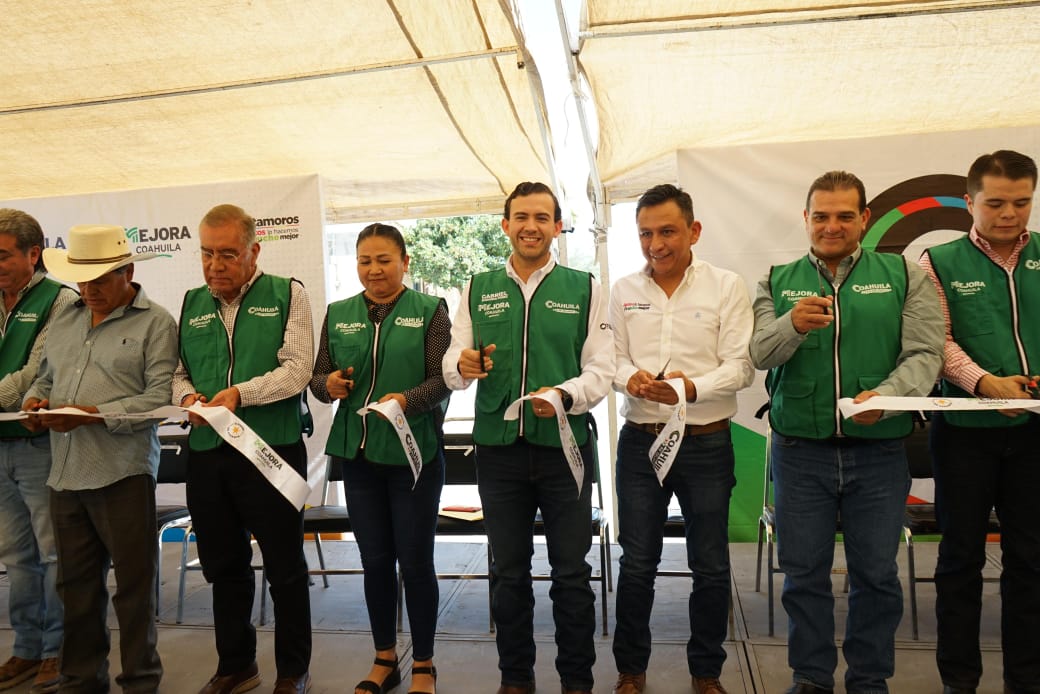 ENTREGAN MÁS OBRAS SOCIALES A LA REGIÓN LAGUNA