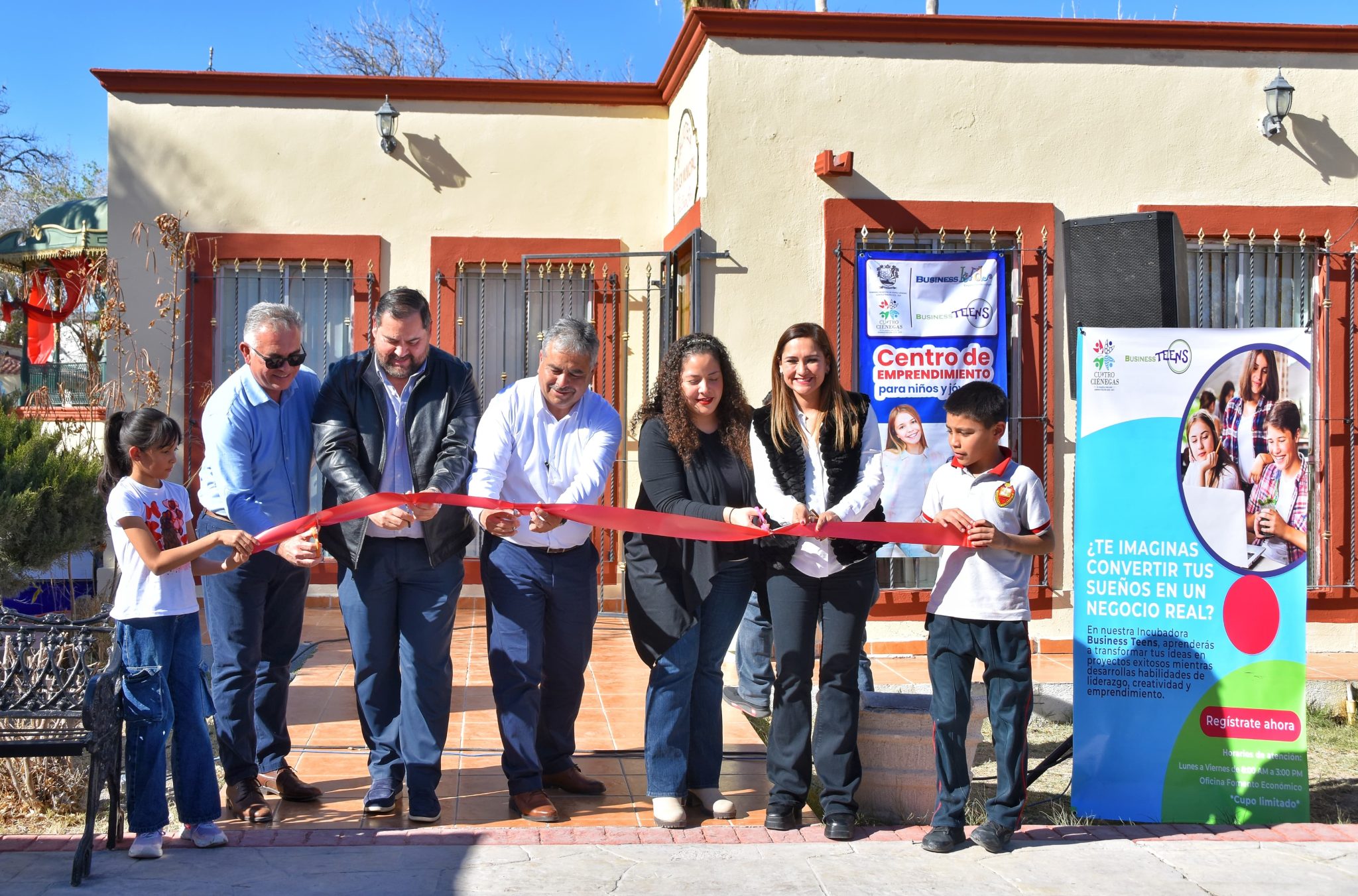 Inaugura Víctor Leija Centro de Emprendimiento en Cuatro Ciénegas