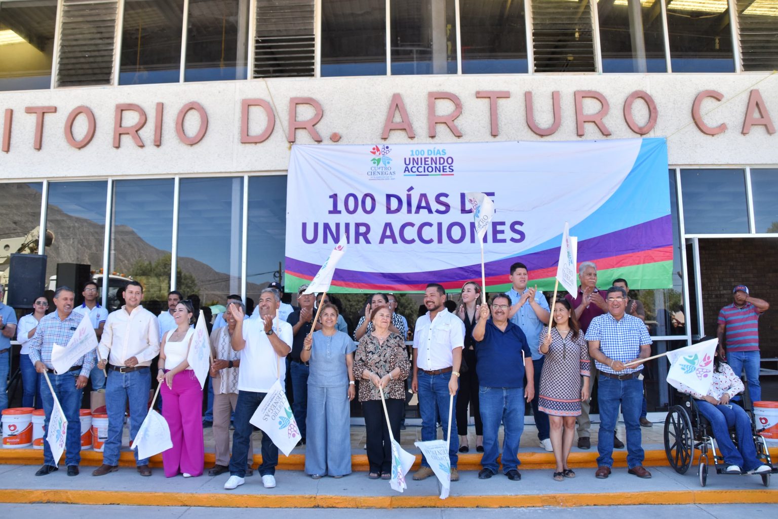 Arranca Víctor Leija rehabilitación del Auditorio Municipal Dr. Arturo ...