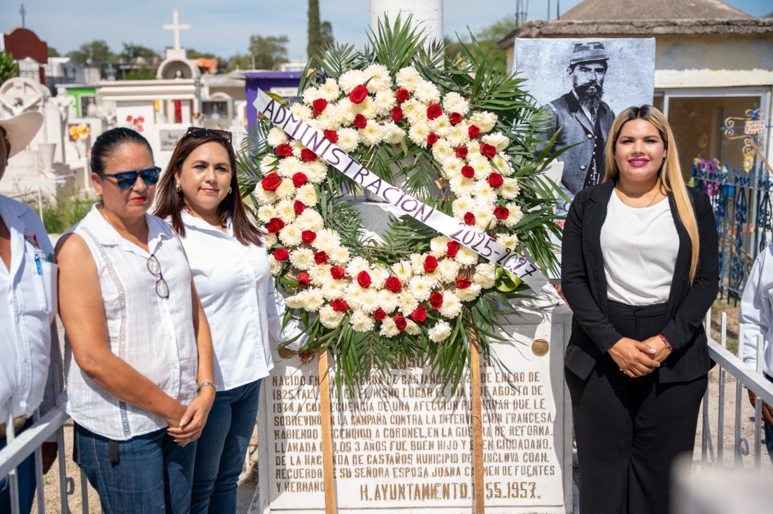 CONMEMORA CASTAÑOS 151 ANIVERSARIO LUCTUOSO DEL CORONEL ILDEFONSO FUENTES
