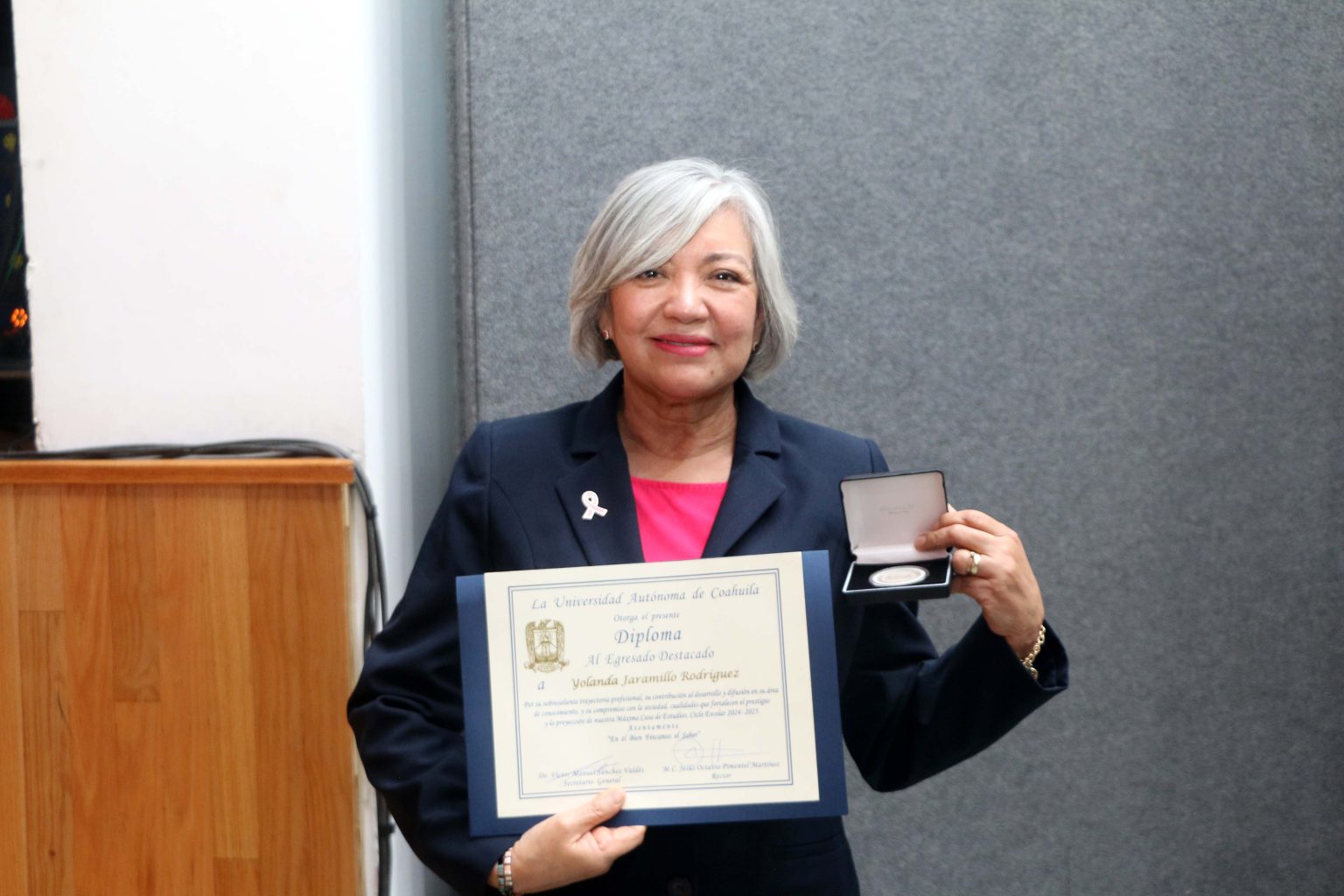 Es Ejemplo y Orgullo Universitario para la UAdeC la Dra. Yolanda ...